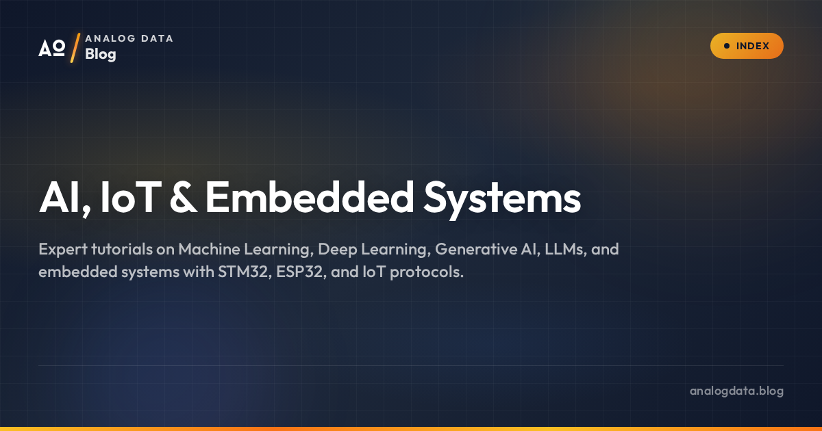 Analog Data - AI, IoT & Embedded Systems Insights